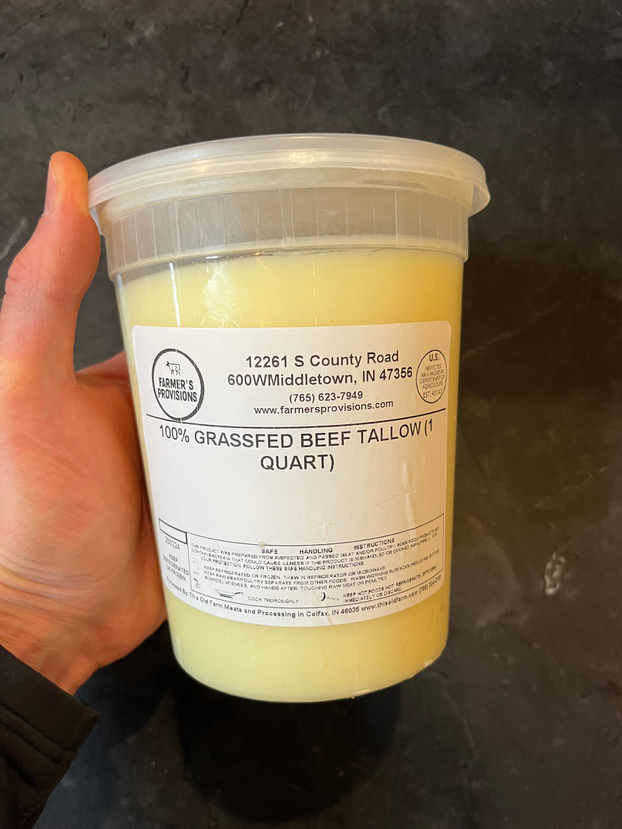 Beef Tallow – Farmer's Provisions