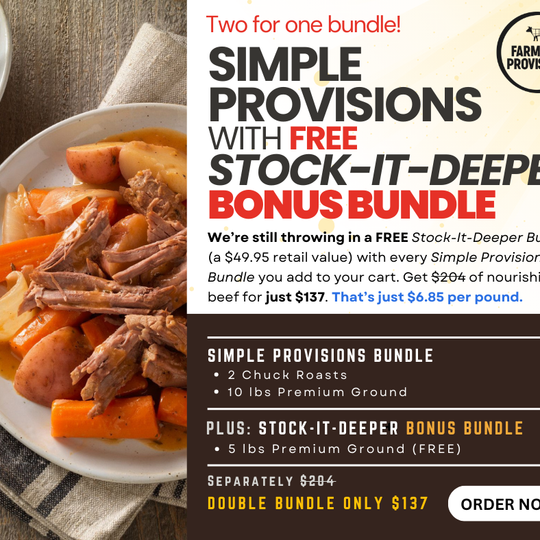 Beef Provisions – Farmer's Provisions